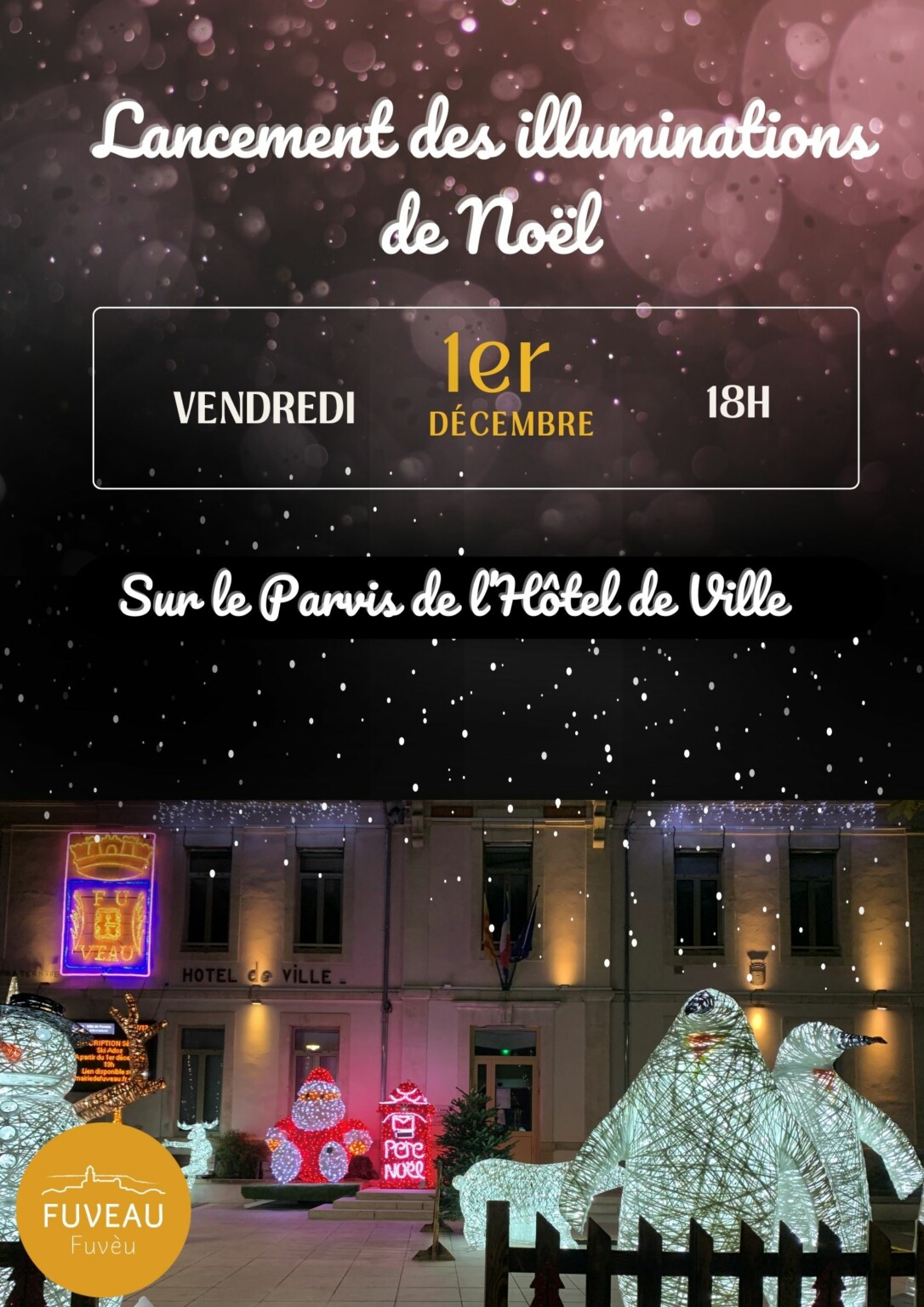 Lancement des Illuminations - Fuveau